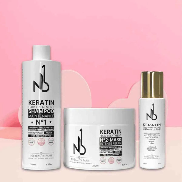 Smoothing Kit & Shampoo Mask Perfect hair keratin NB1 – NB BEAUTY PARIS